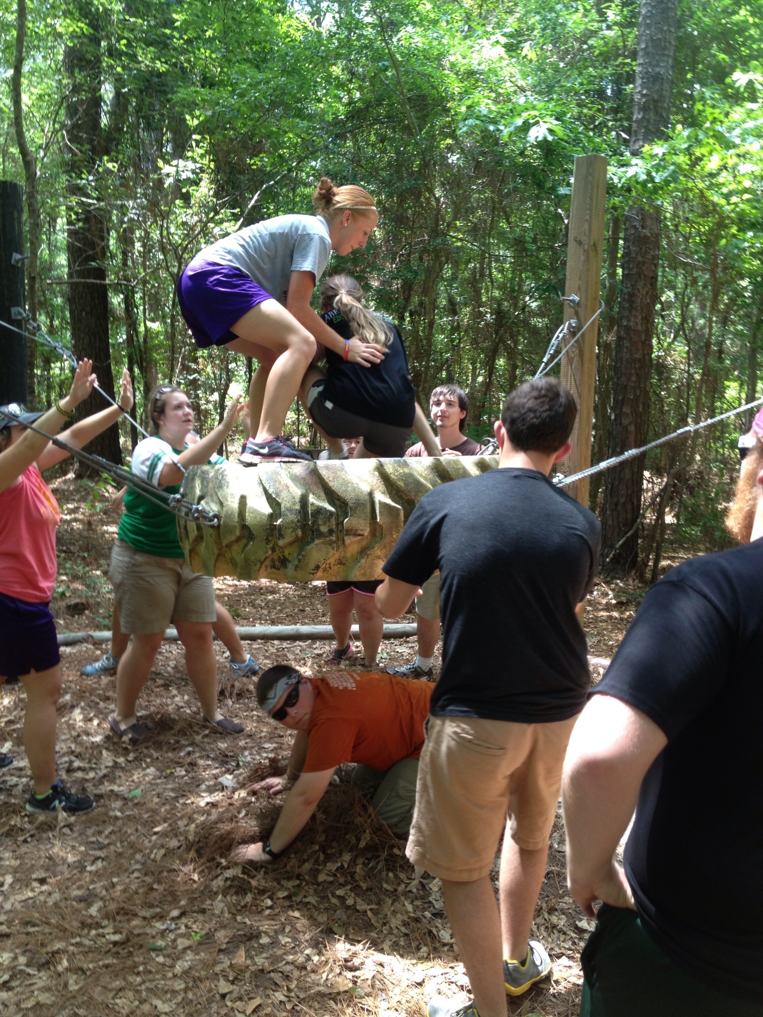 Challenge Course – Dry Creek Baptist Camp